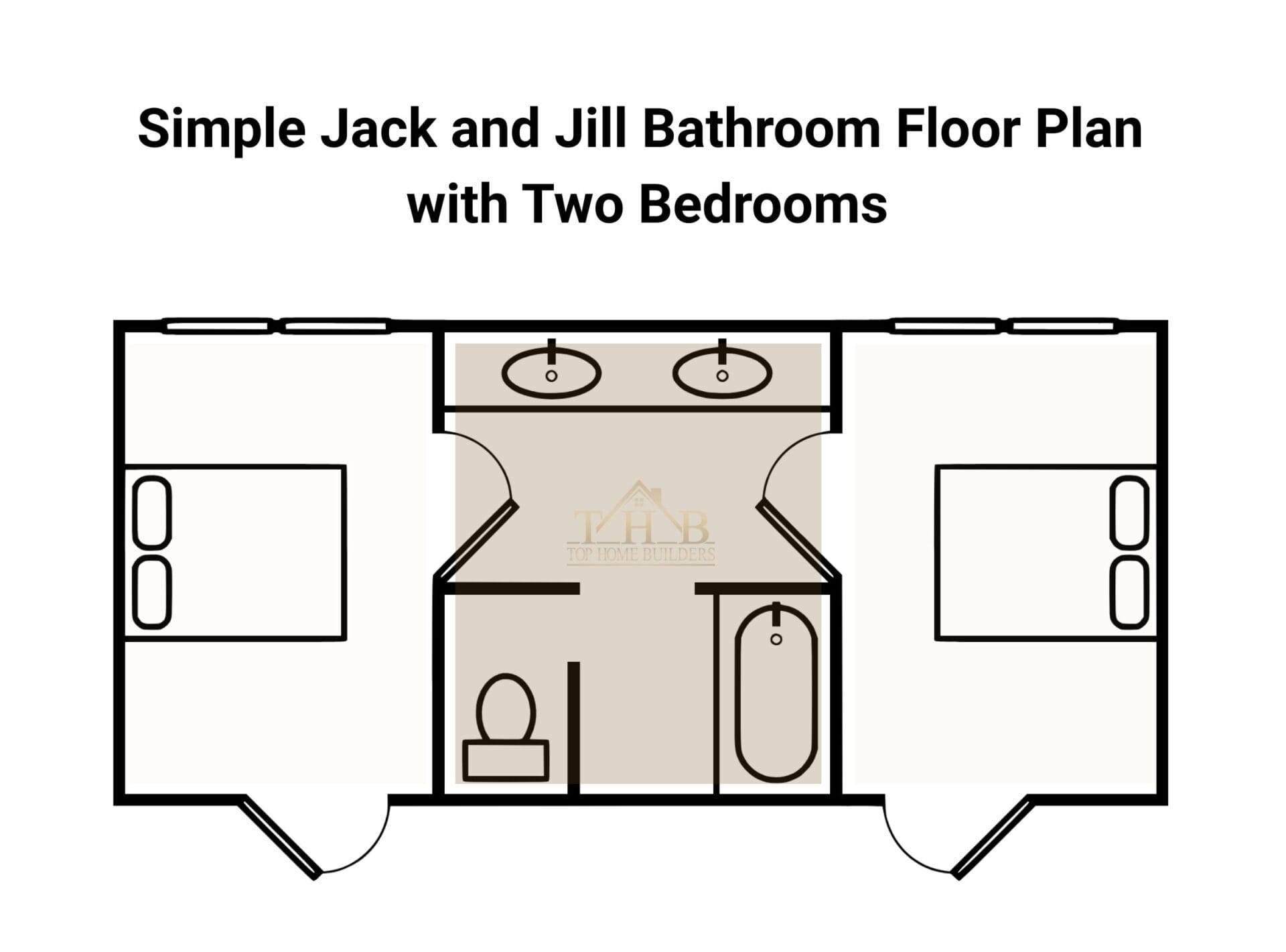 The Ultimate Jack and Jill Bathroom Guide - Top Home Builders