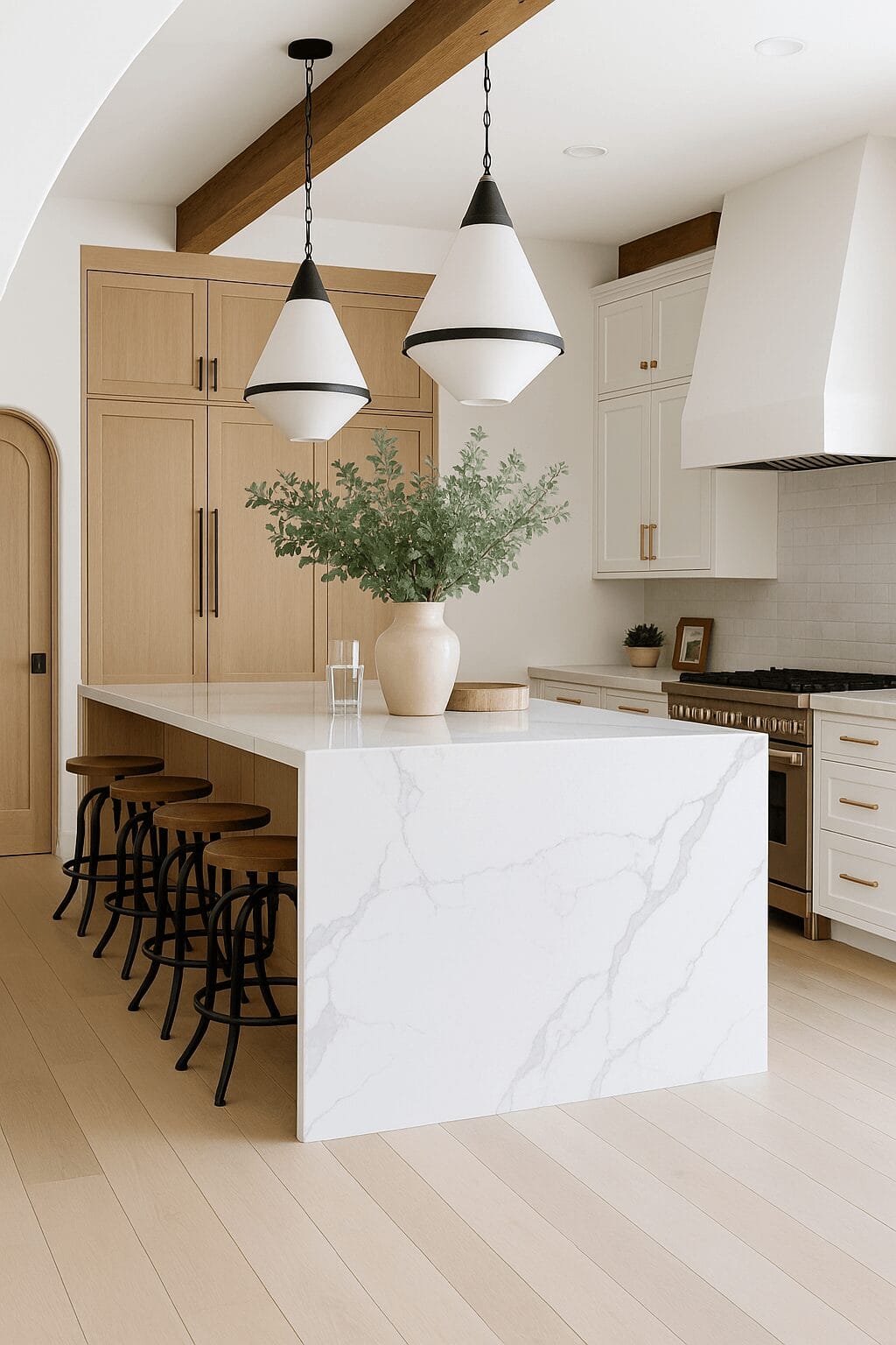 What Is a Waterfall Kitchen Island? Is It Worth the Cost? - Top Home ...